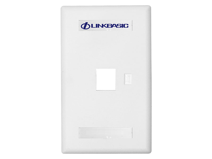 Linkbasic One Port Faceplate 115 x 70mm – Essential IT