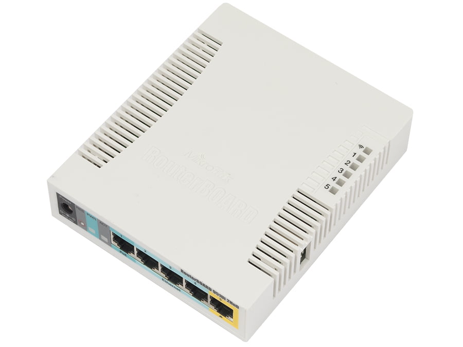 MikroTik USB and PoE 2GHz WiFi Router | RB951Ui-2HnD – Essential IT