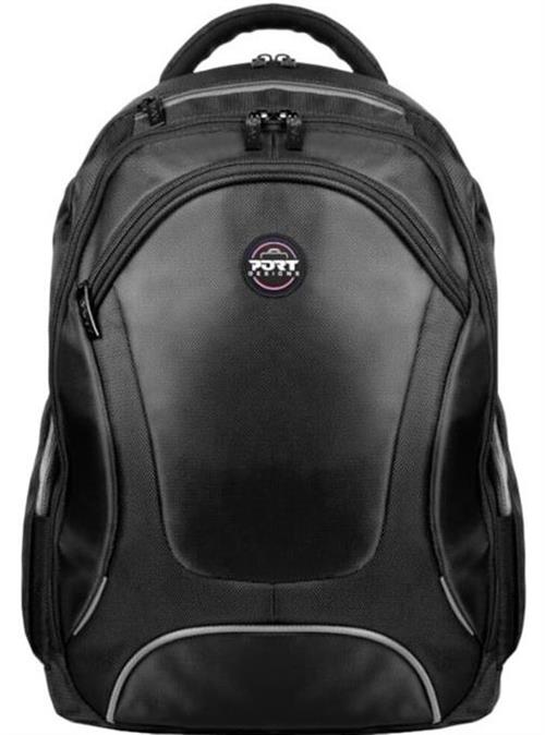 Port Designs COURCHEVEL 14/15.6′ Backpack Case – Black and Red ...